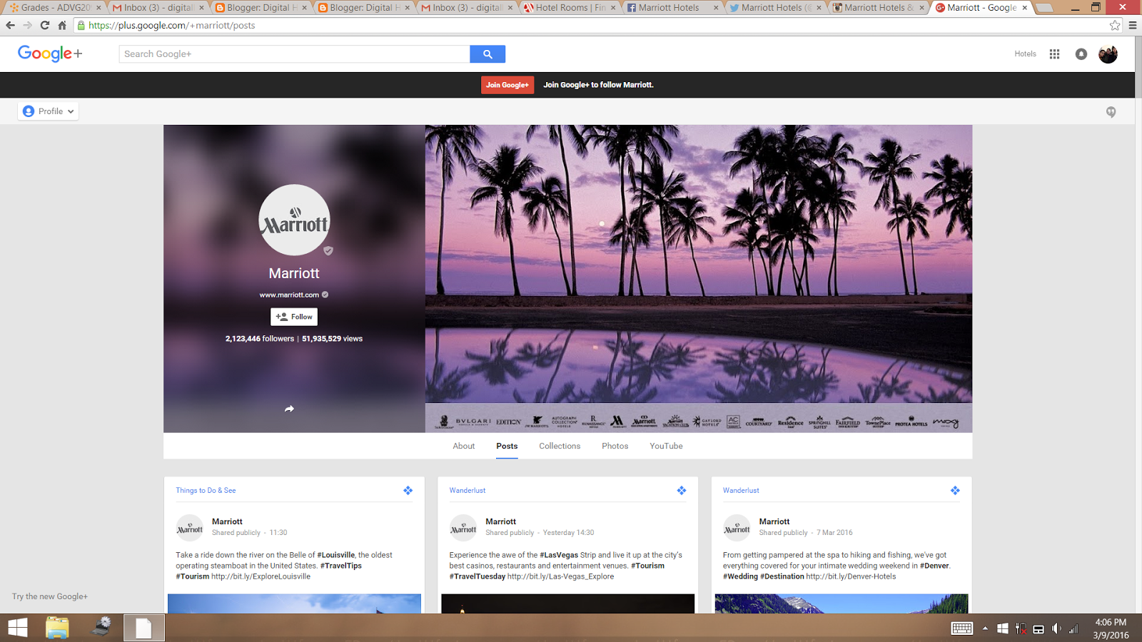 Digital Hotel Experience: Marriott hotels and resorts
