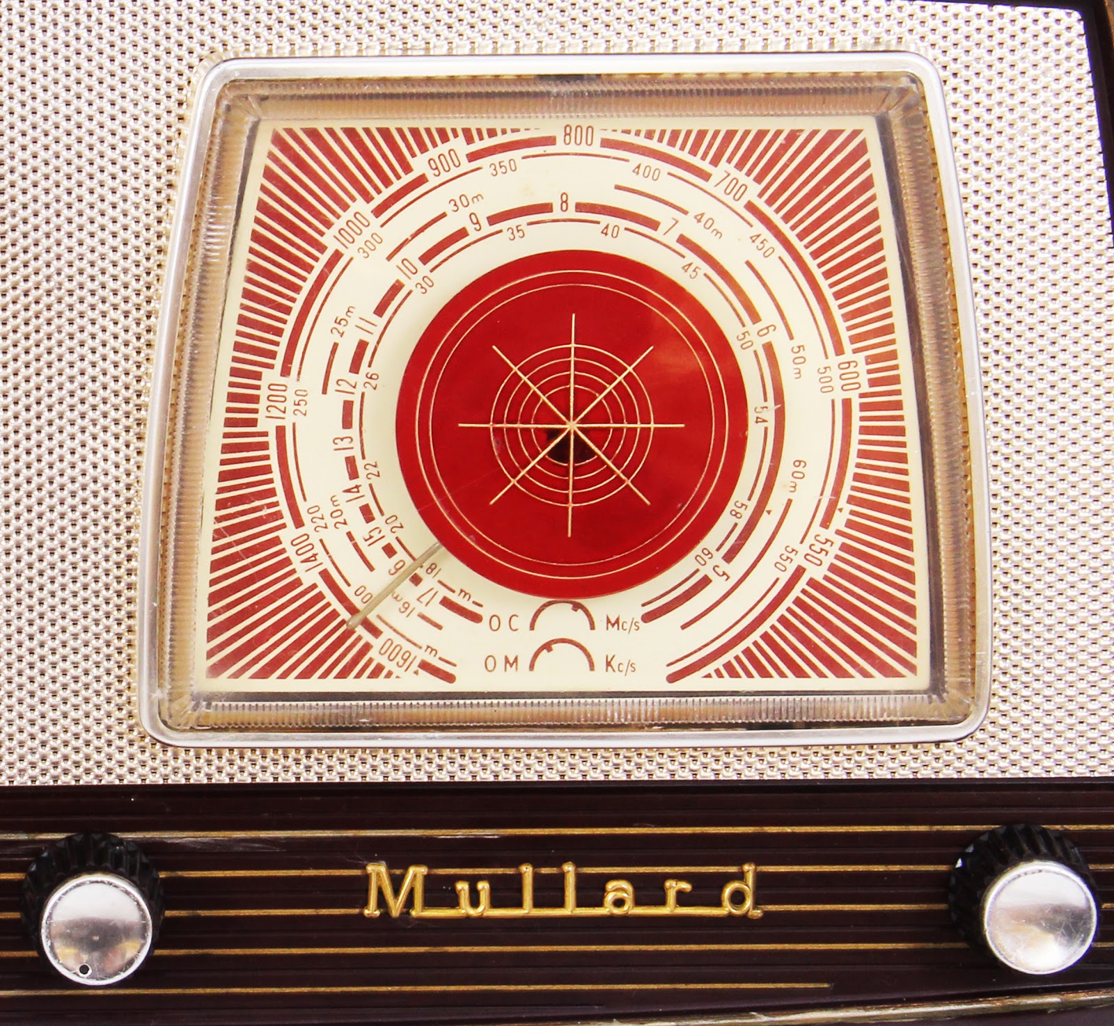 O Antiquário: Rádio MULLARD R 1200U