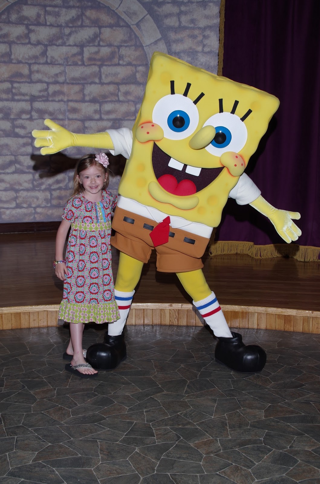 Janelle's Wish: Meet SpongeBob SquarePants