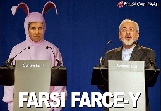 Political Clown Parade: Farsi Farce-y