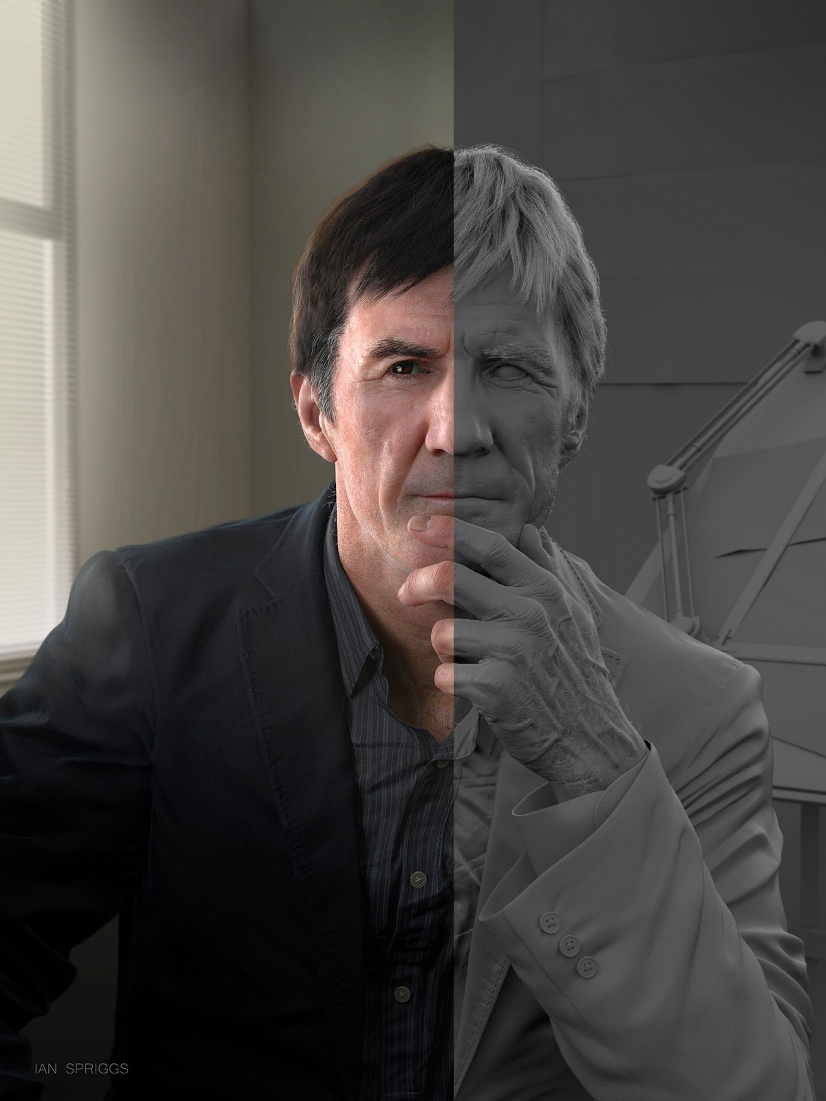 Portrait of Geoffrey Spriggs | Computer Graphics Daily News