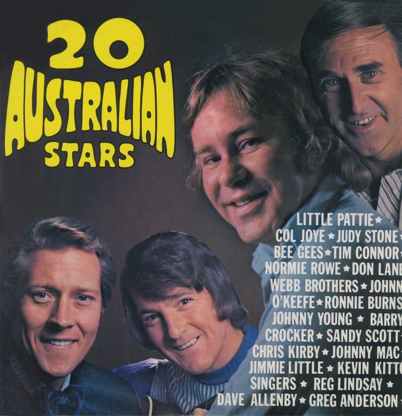 AUSSIE VARIOUS ARTIST COMPILATION ALBUMS: 20 AUSTRALIAN STARS