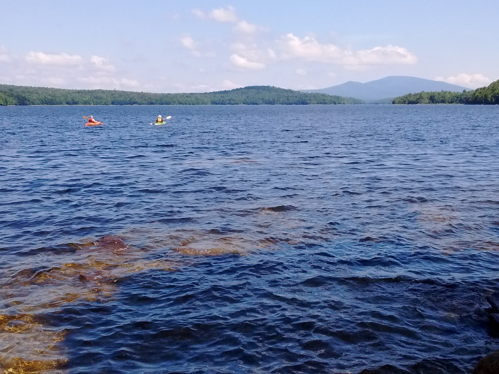 SOMERSET RESERVOIR paddling in southern Vermont.