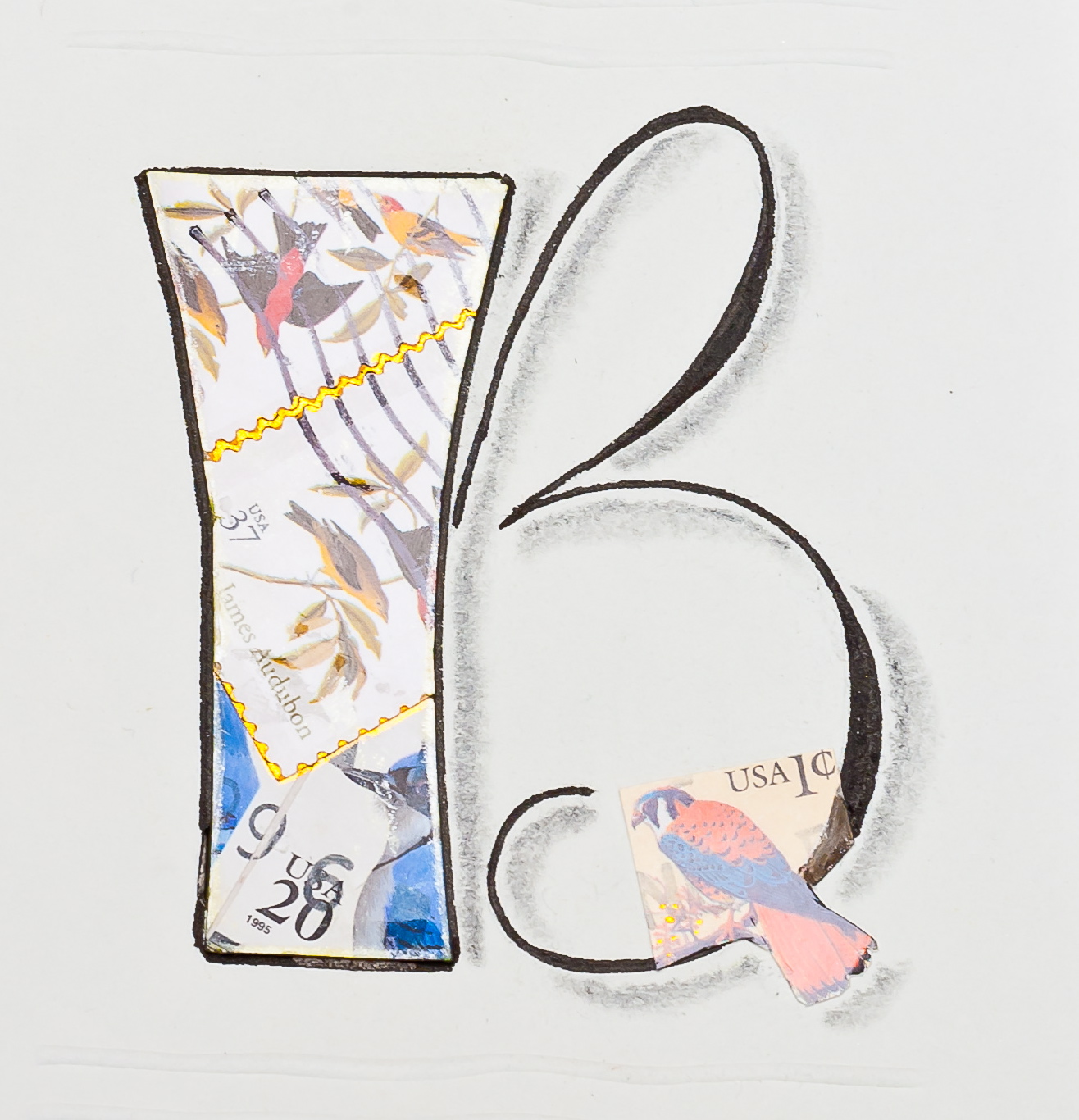 Mil Plumas Calligraphy: Textured Letters with Barbara Close