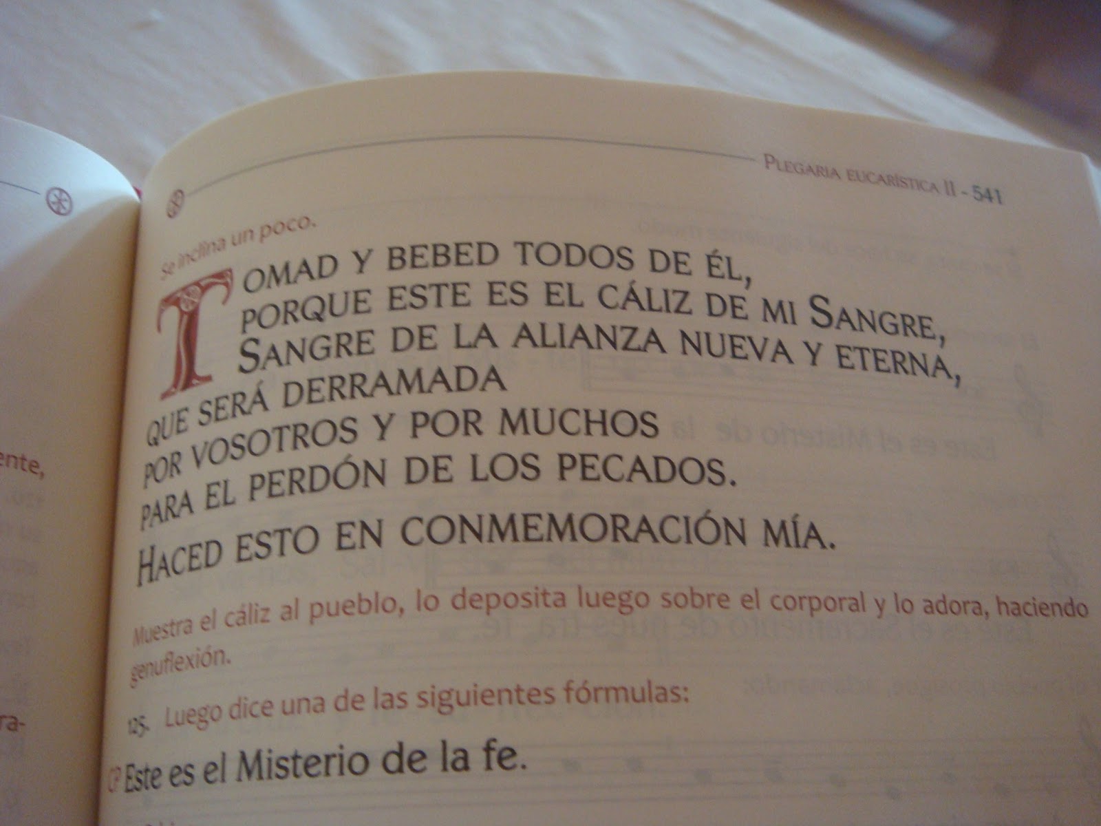Mi Pequeño Mundo: El misal