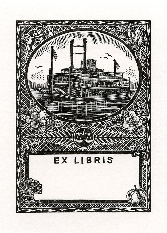 Andy English's Engraved Bookplates