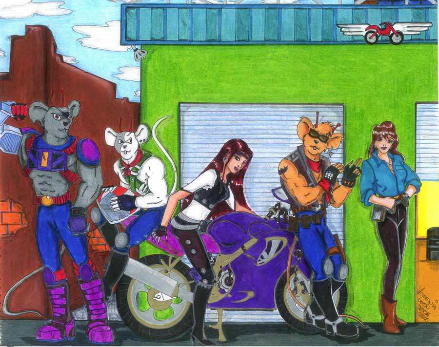 HQ Wallpapers: Biker Mice From Mars Wallpapers