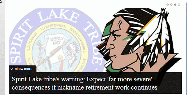 Goon's World: Spirit Lake tribe's warns UND, NCAA, SBoHE and Big Sky