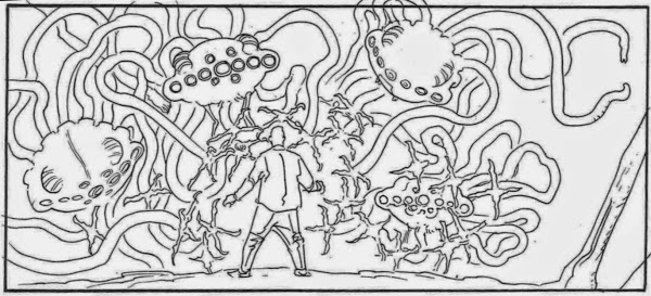 See Sentinels Attack in THE MATRIX RELOADED Storyboards by Ricardo ...