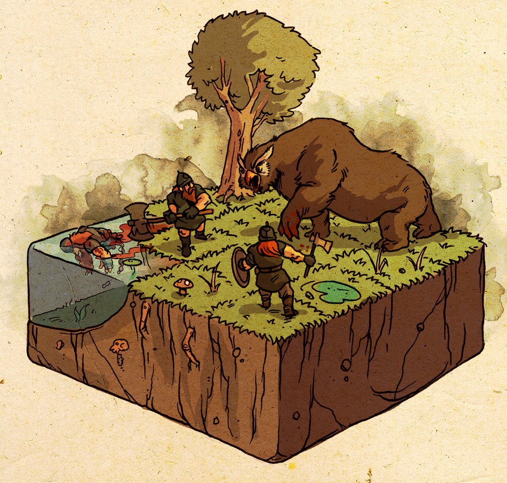 Dungeon of Signs: Thouls! ... Owlbears!