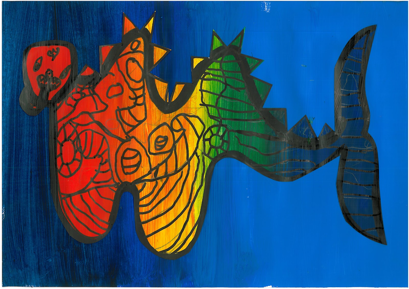 Room 15's Learning Journey: Taniwha Art