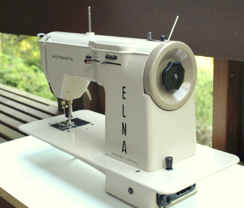 Tight Acres: Elna 3 Automatic Flat Bed Zig-Zag w/ Cam Assembly
