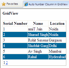 Purvi's Blog: ALL GridView Examples In ASP.NET 2.0 3.5 4.0 4.5