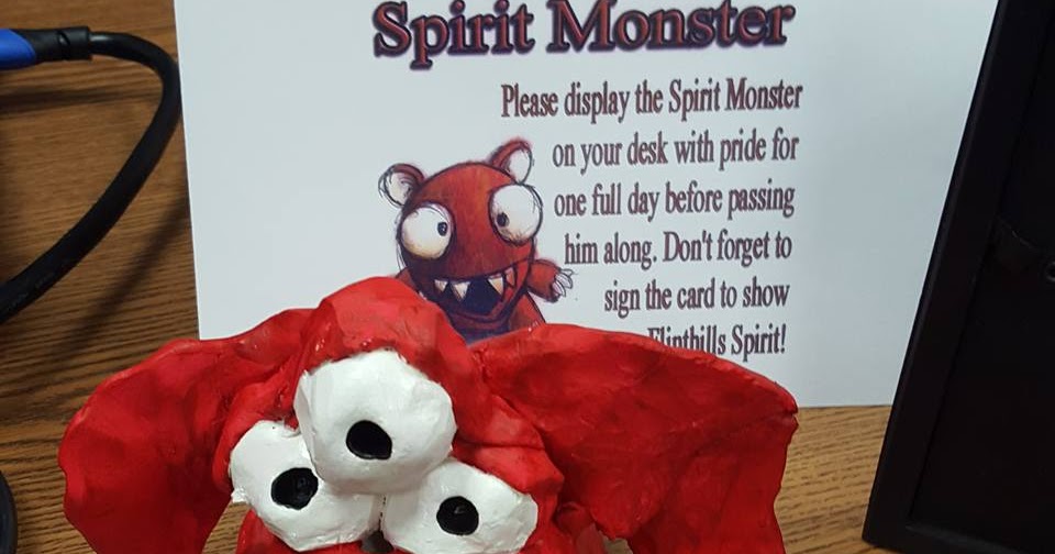 The Zany Art Teacher: Spirit Monster