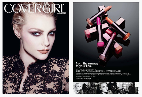 CoverGirl: Ad Campaign: Jessica Stam