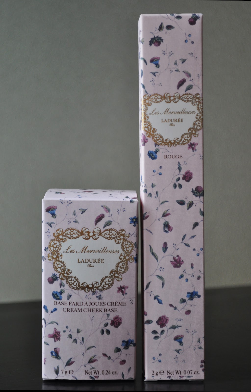 Les Merveilleuses de Laduree Cream Cheek Base 05 and Rouge 07 Swatches ...