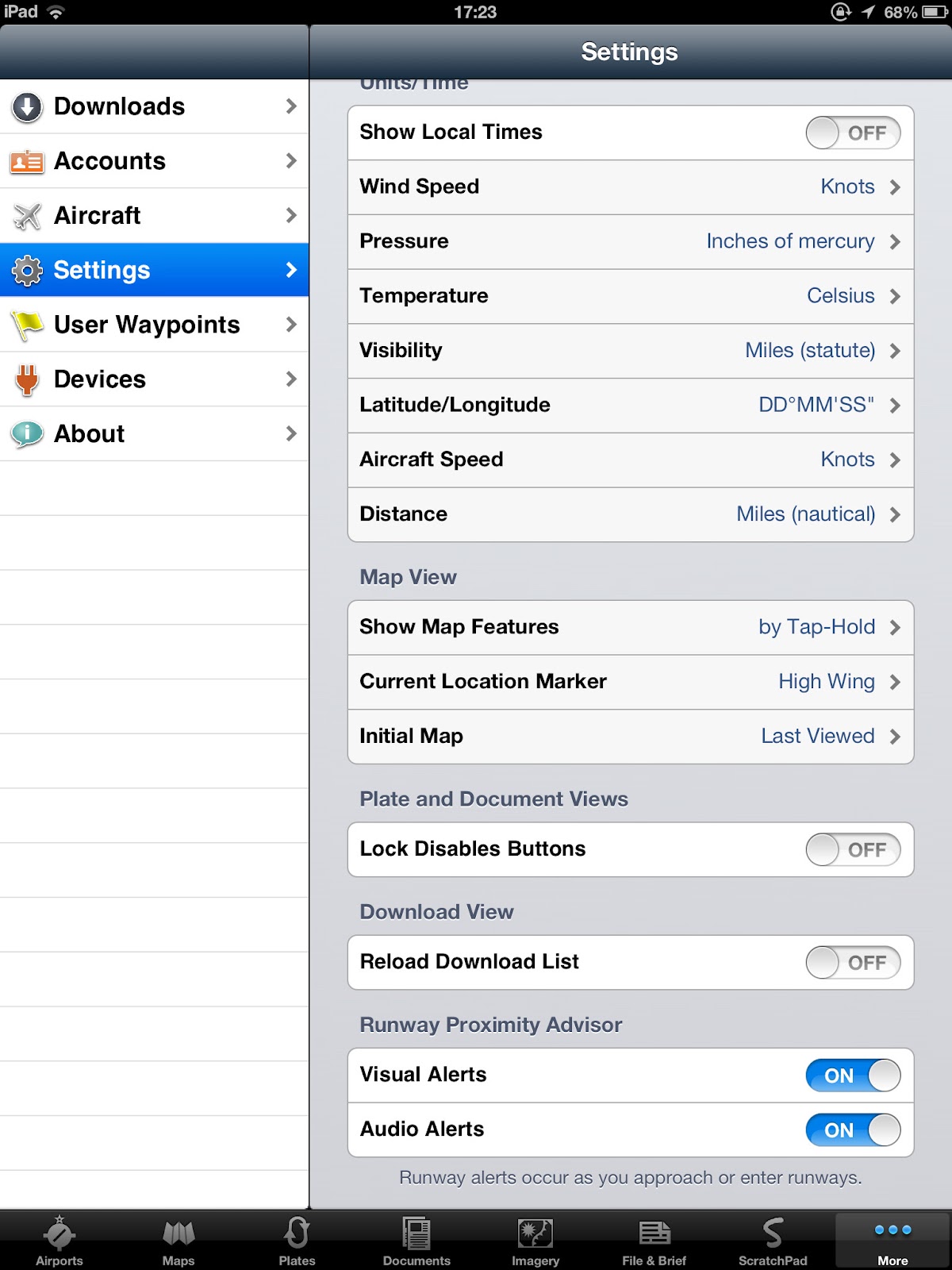 The Mint Green Log: Review: ForeFlight, iPad and GLO