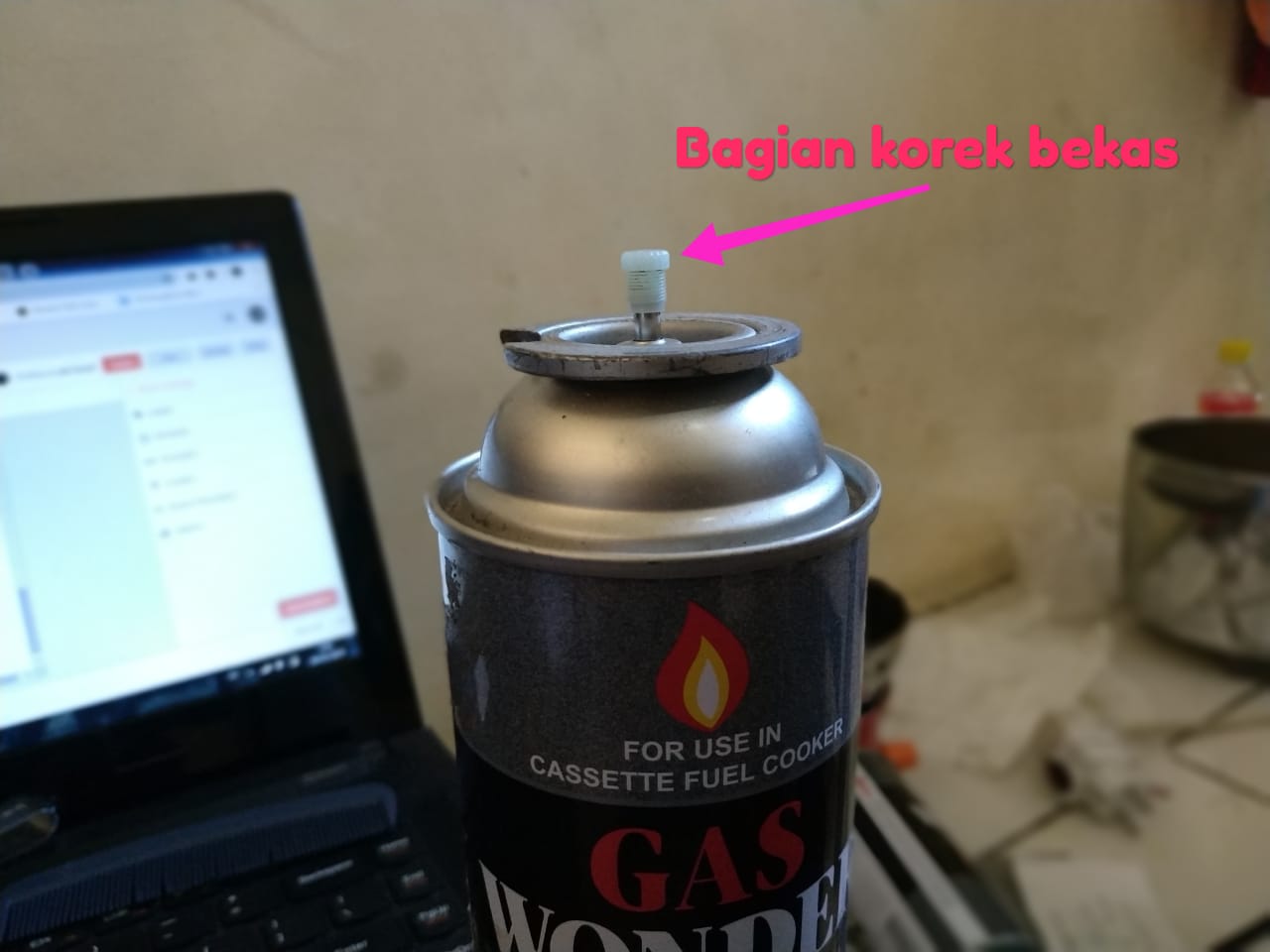 Cara Mudah Isi Ulang Gas Kaleng dengan Peralatan Sederhana - Denpono Blog