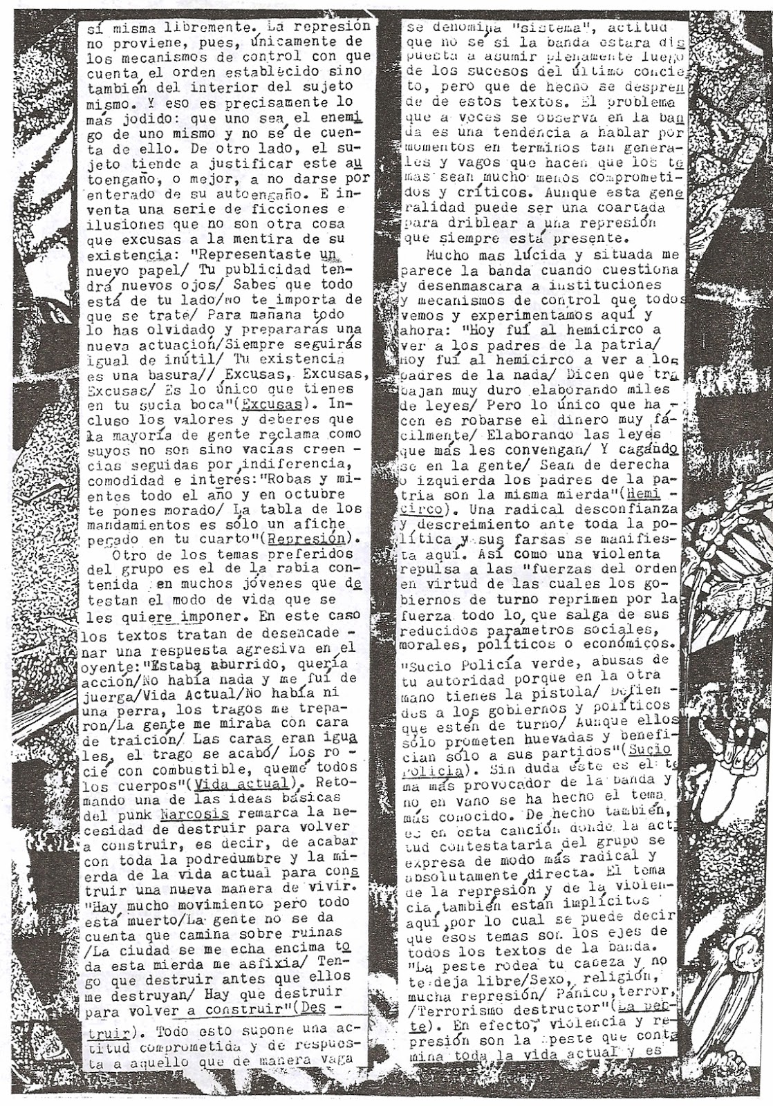 ANTENA HORRÍSONA: NARCOSIS: Reseña de la maqueta "Primera Dosis ...