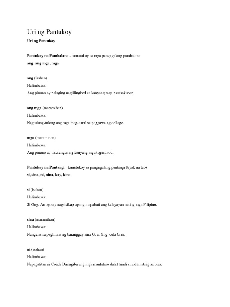 pantangi at pambalana - philippin news collections