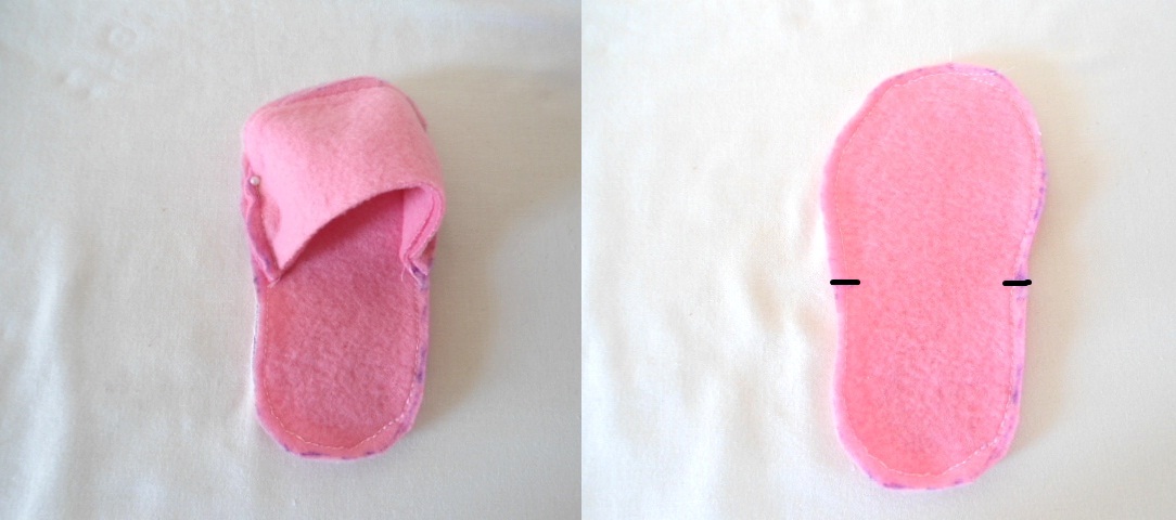Spa Slipper Tutorial, Carpet Slipper Sewing Pattern, Baby, Girl, Adult ...