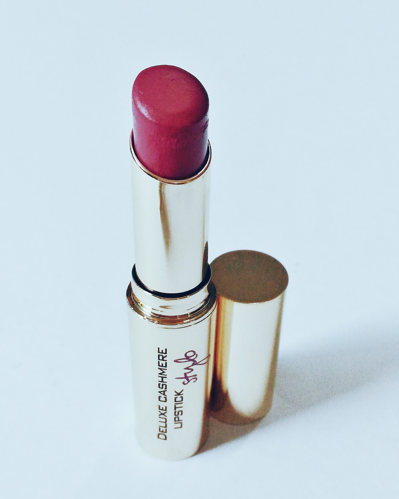 Lucky Citrine: Flormar Deluxe Cashmere Lipstick