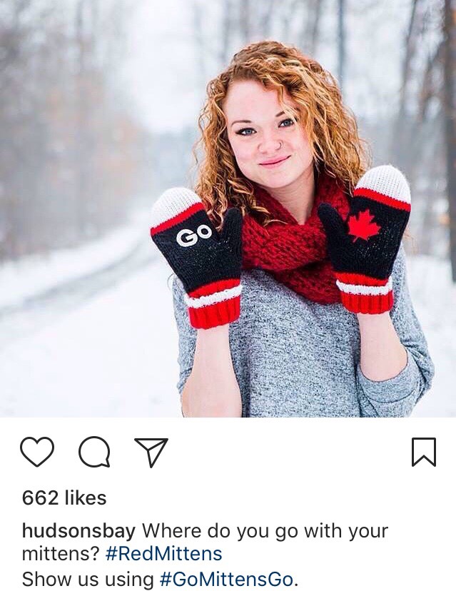 A Few Charms: Red mittens to warm your heart - and your hands