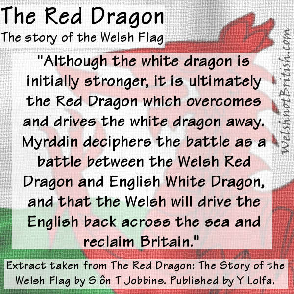WelshnotBritish.com: The Red Dragon - The story of the Welsh Flag