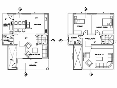 Plantas Autocad ~ berettarq