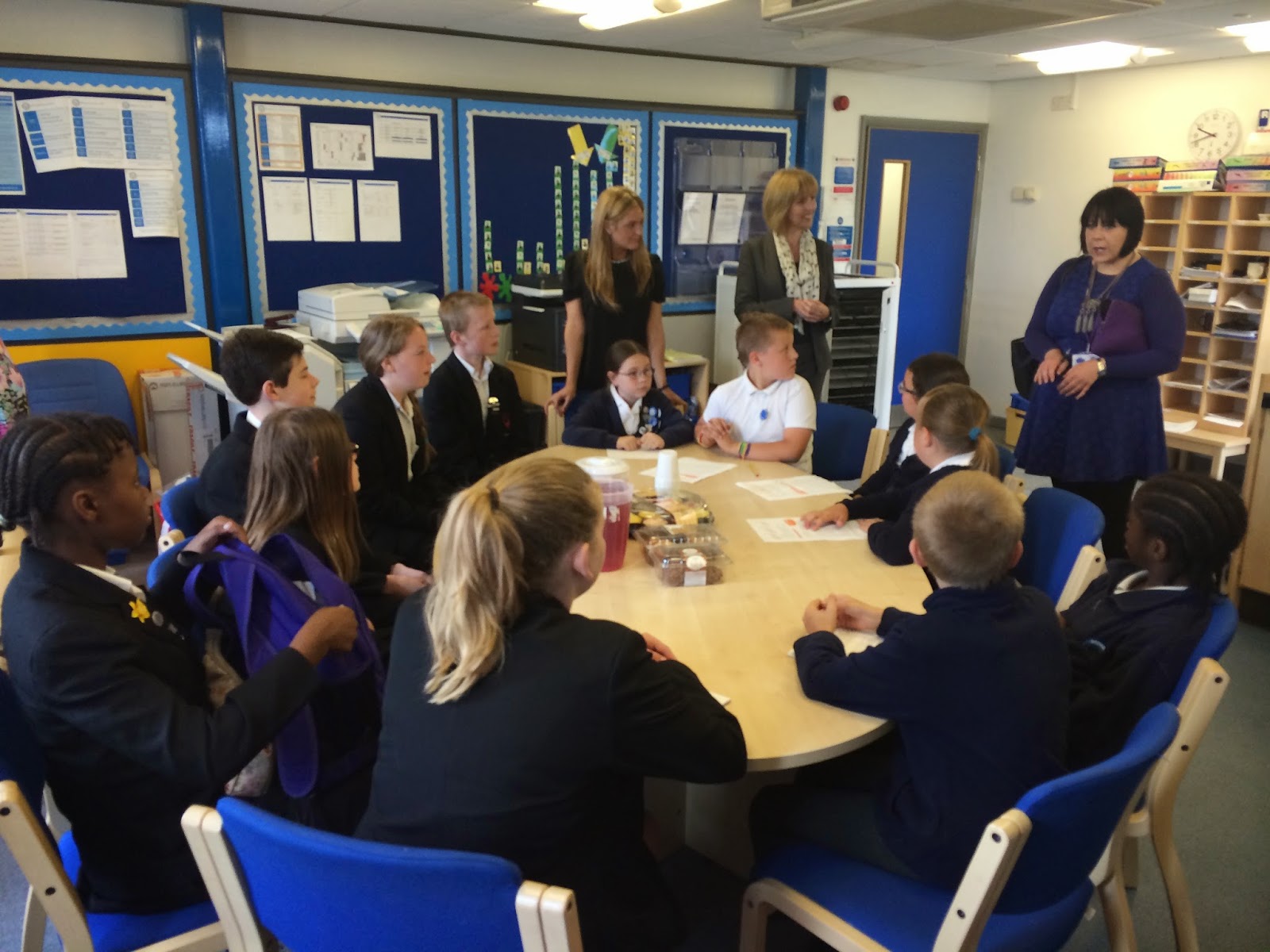 Broadford Primary: Digital Leaders Meet Chafford School