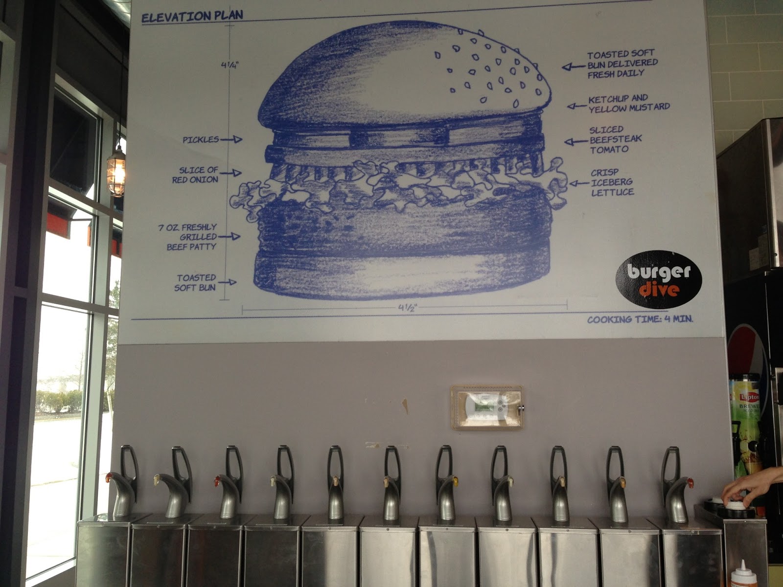 In and Around Town: Burger Dive - Burgers in Assembly Square
