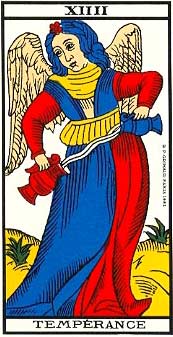 Tarôt - Oráculo Milenar: Arcano XIV (14) - A Temperança