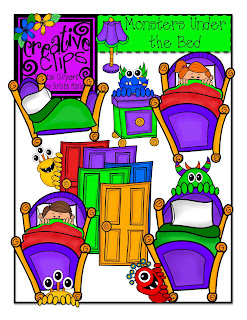 The Creative Chalkboard: Day 2 {Freebie} Monster Writing Pages and New ...