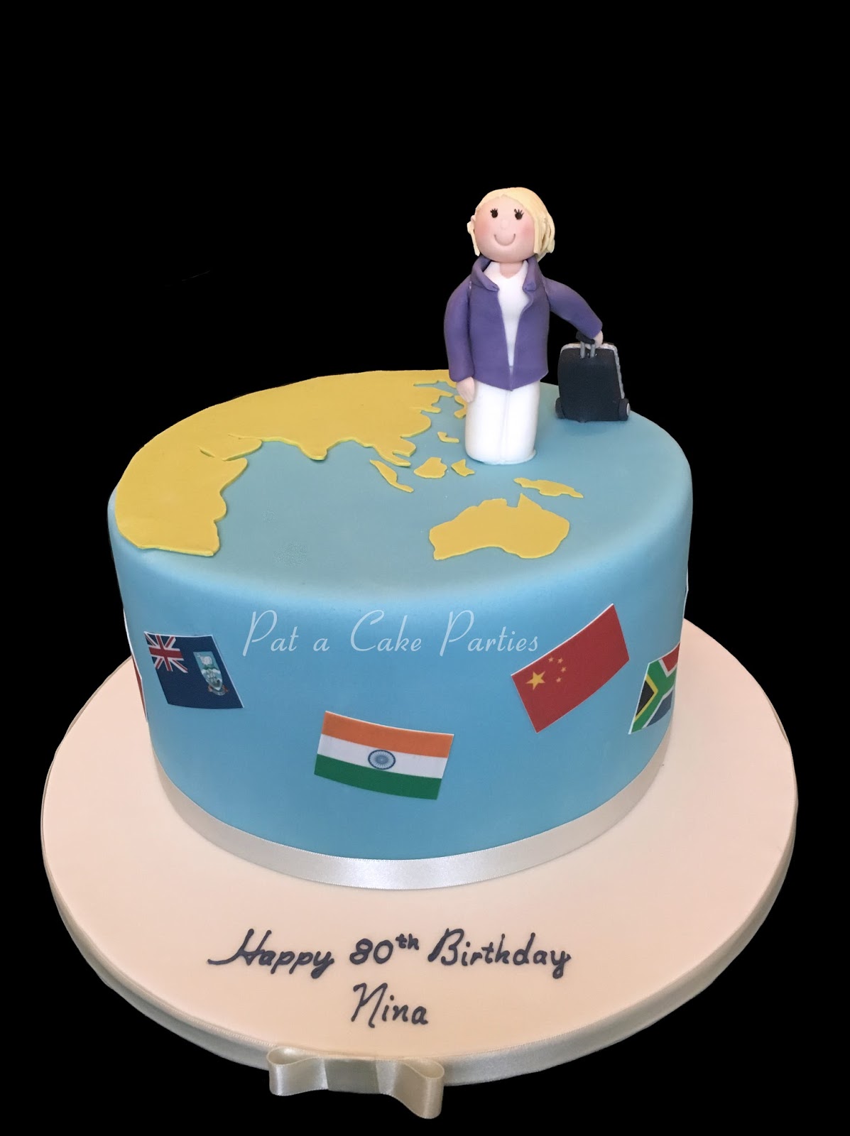 Pat-a-Cake Parties: Map Cake