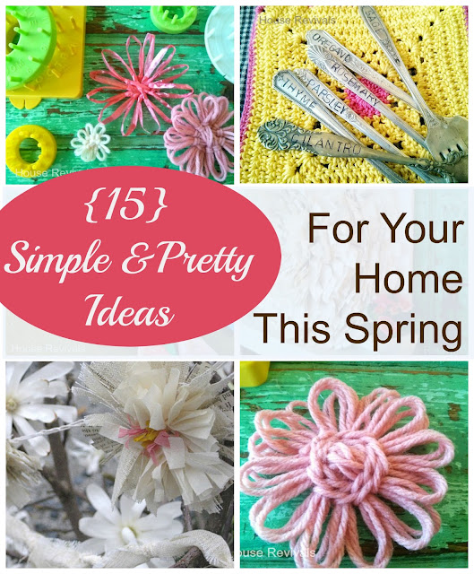 I thought I would round up some spring inspired projects, including how ...
