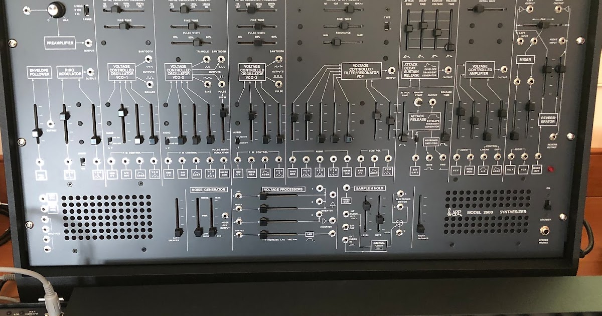 MATRIXSYNTH: Korg ARP 2600 FS Semi-Modular Synthesizer