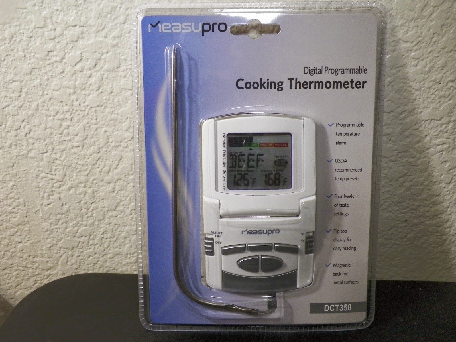 mygreatfinds: MeasuPro Digital Programmable Cooking Thermometer Review