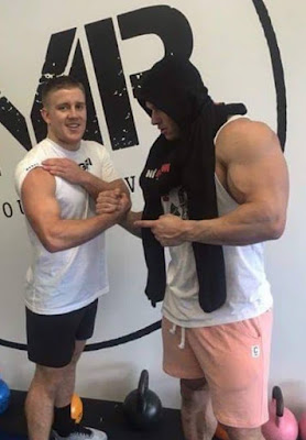 the beauty of male muscle: size difference