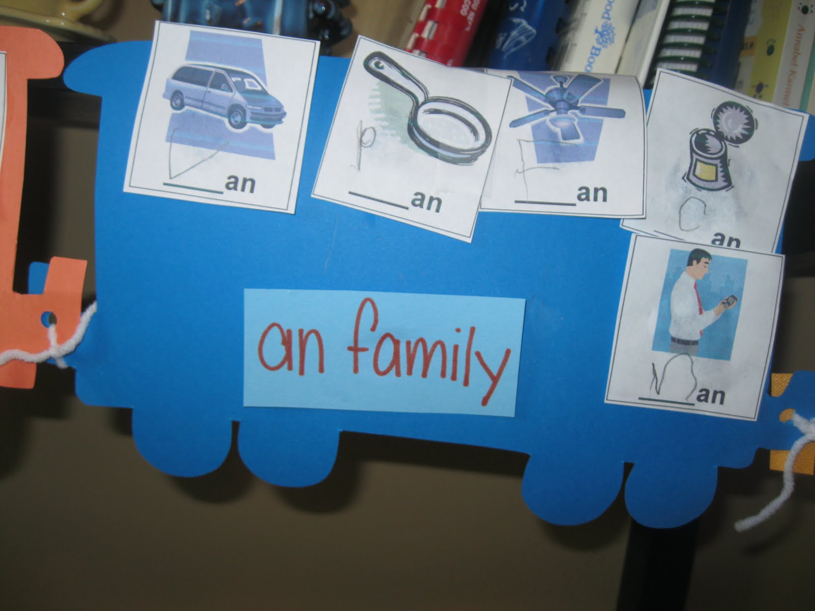 The Johnson Journey: Word Family Train