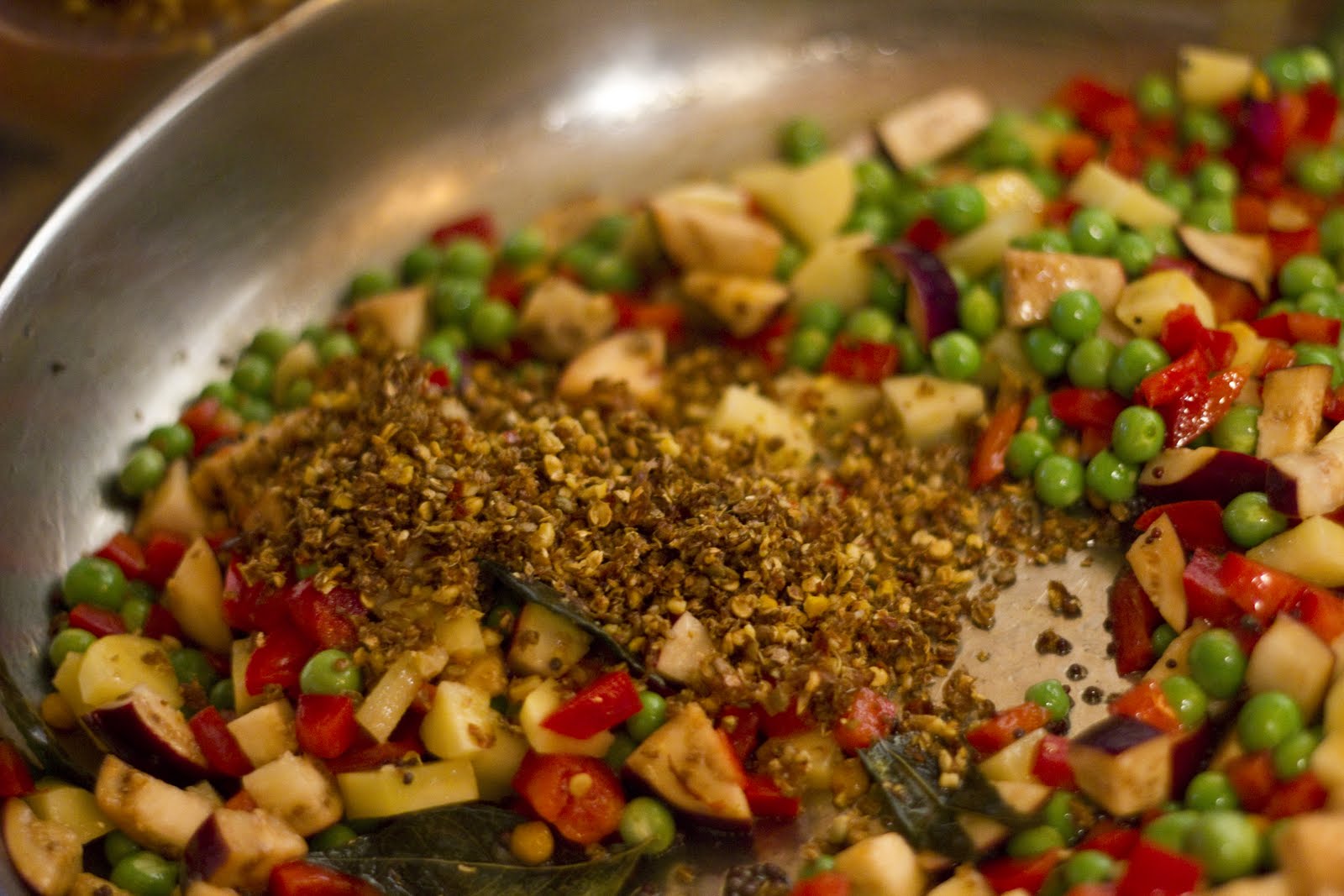 The Colors Of Indian Cooking: Vegetables Like Stained Glass, Rice Divine