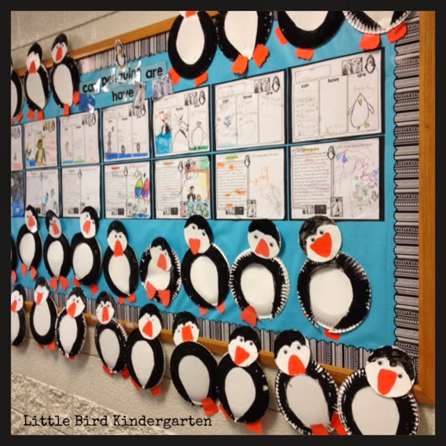 Parade of the Penguins! Close Reading and Paper Plate Penguins - Little ...