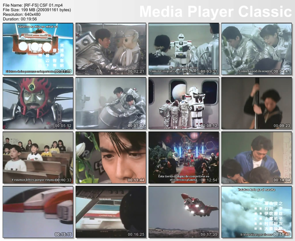 Red Falcon FanSub - TU FANSUB: Chykyuu Sentai Fiveman - Episodio 1: Los ...