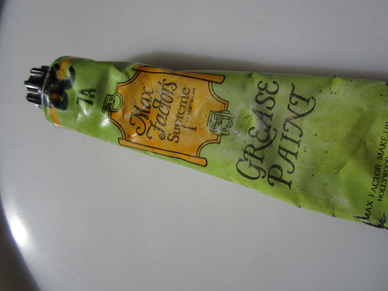 Eating Lipstick: Vintage Makeup: Max Factor Grease Paint