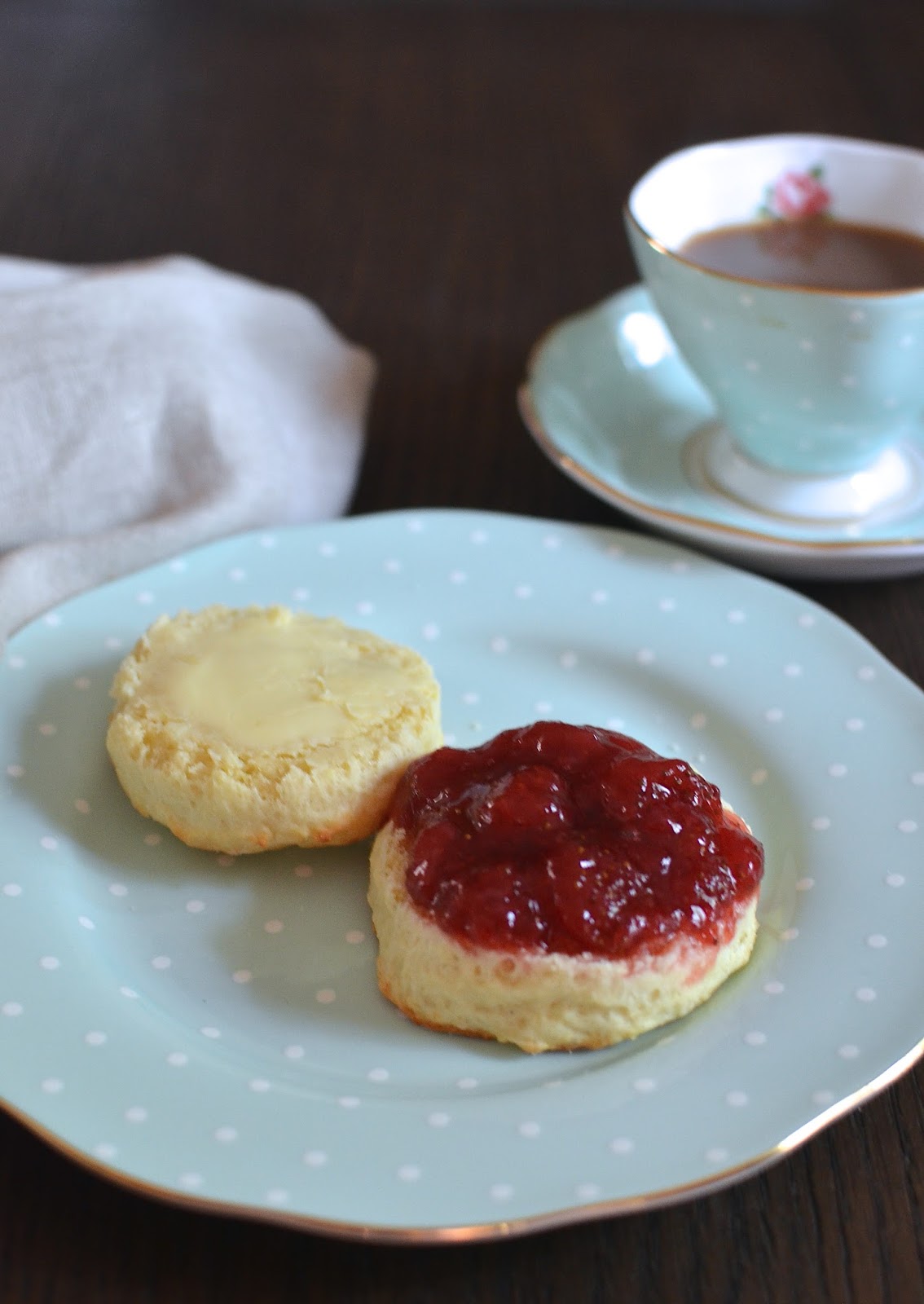 Playing with Flour: Devon (British-style) scones