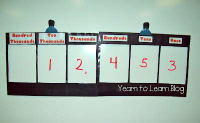 Place Value Windows | Yearn to Learn