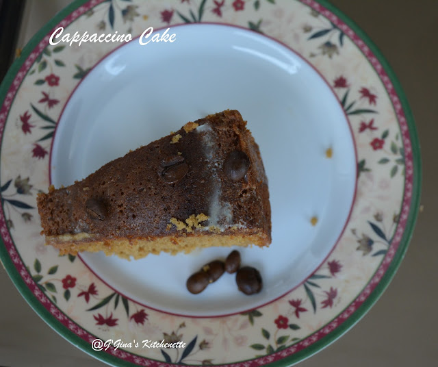 G'Gina's Kitchenette: Cappuccino Cake #FoodieExtravaganza