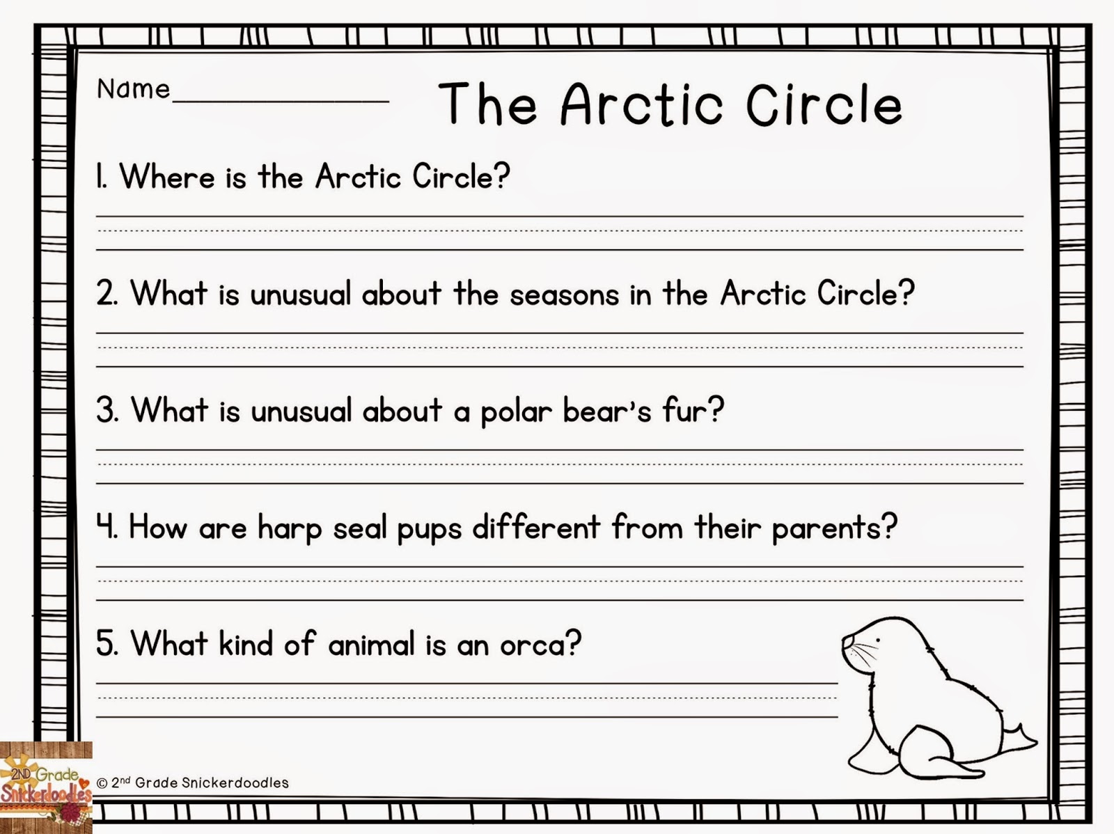 2nd Grade Snickerdoodles: RTI Reading