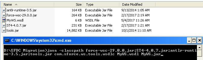 AKH Coding Class: How to create a jar file for WSDL generated from Salesforce.