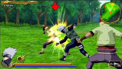 Naruto Shippuden Legends Akatsuki Rising ISO PSP - APK MOD