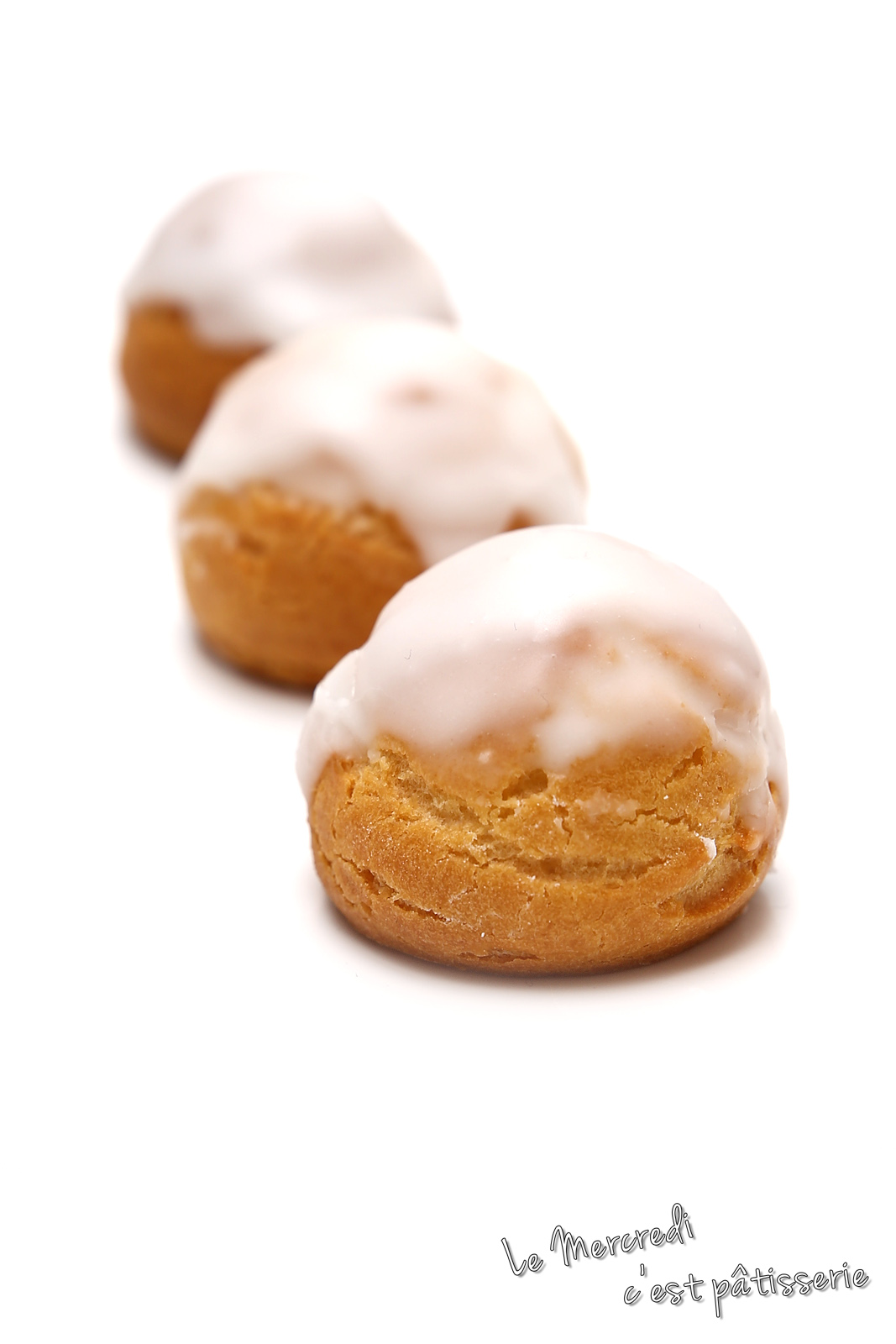 Petits choux à la vanille